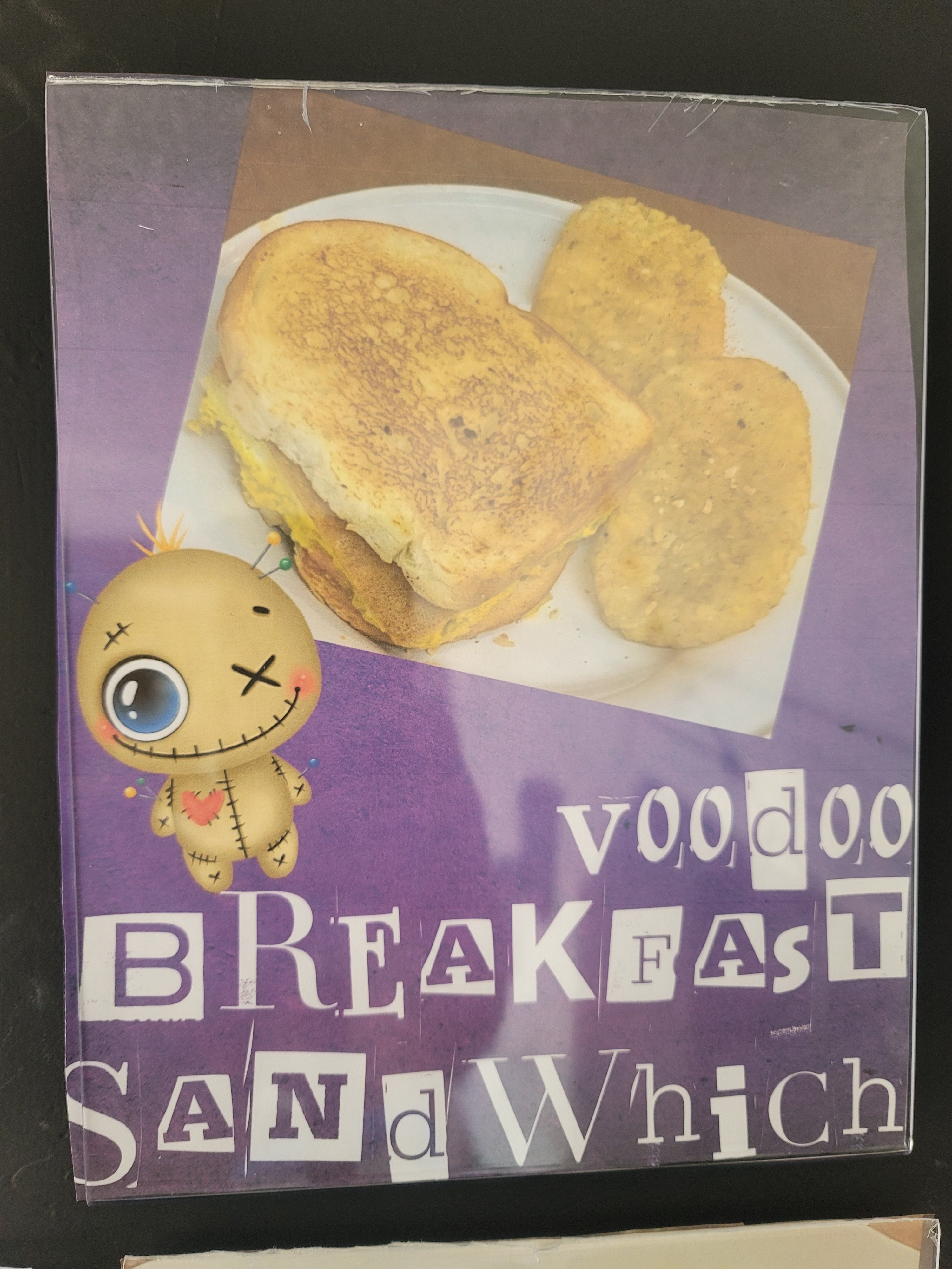 Voodoo Breakfast Sandwich – Roxy Sweets, Treats, & Eats