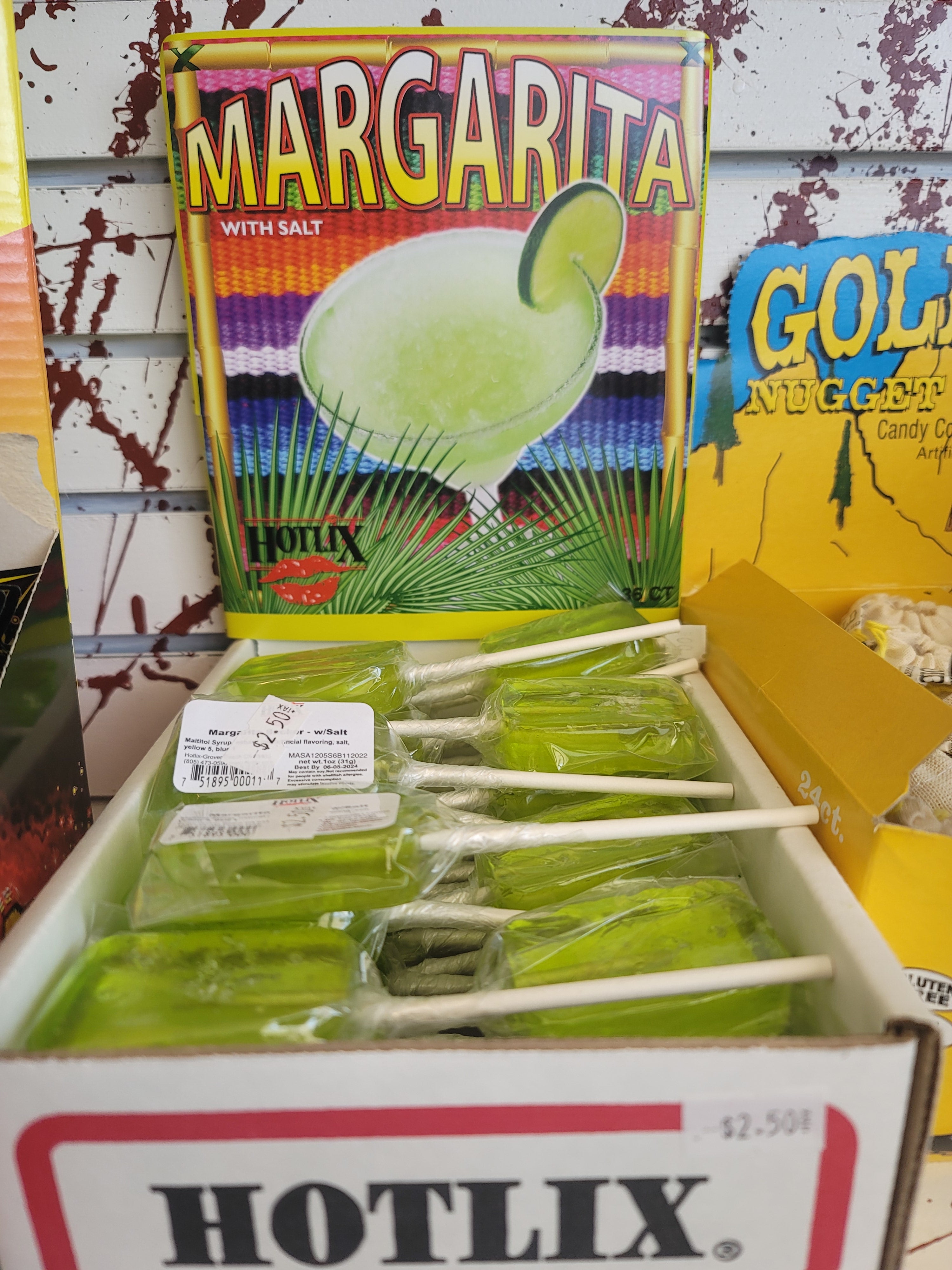 Margarita Sucker w/ Salt – Roxy Sweets, Treats, & Eats